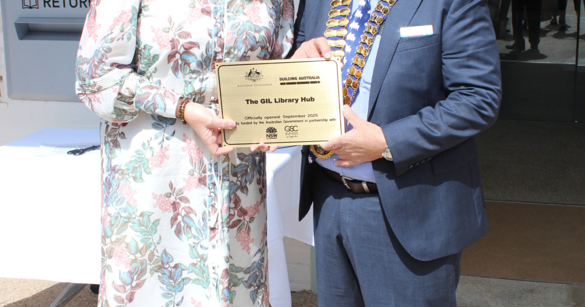 The GIL Library Hub now "officially" open | The Gilgandra Weekly ...